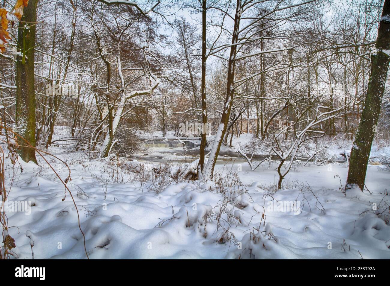 Winter landscapes on a frosty day Stock Photo - Alamy