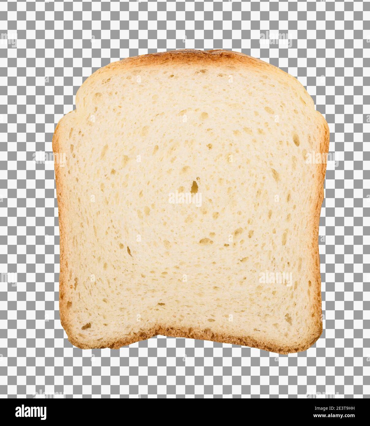 Fresh slice of bread. Clipping path saved Stock Photo - Alamy