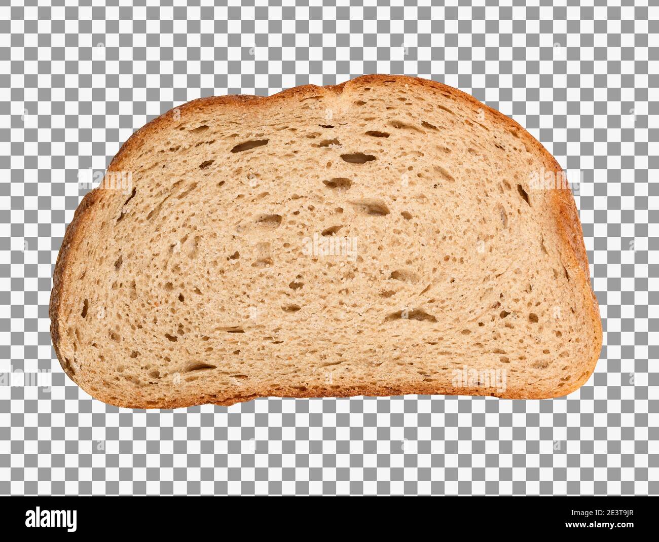 Fresh slice of bread. Clipping path saved Stock Photo - Alamy