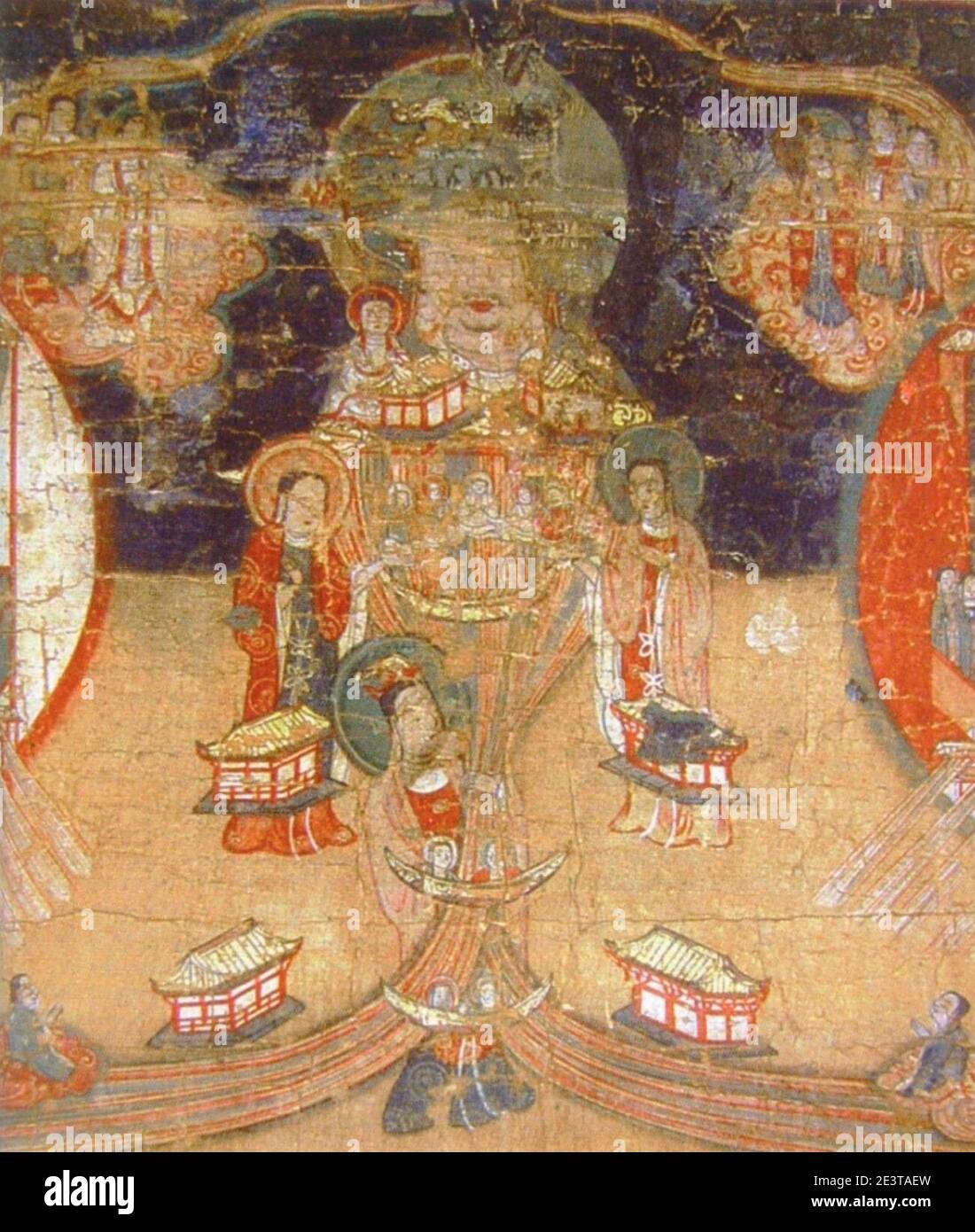 Manichaean Diagram of the Universe (Detail 17 Stock Photo - Alamy