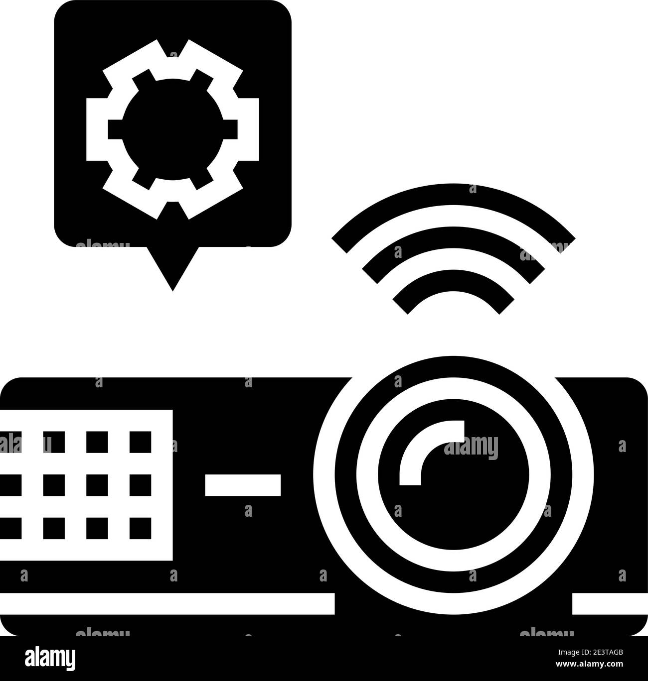 Worker projector Cut Out Stock Images & Pictures - Alamy