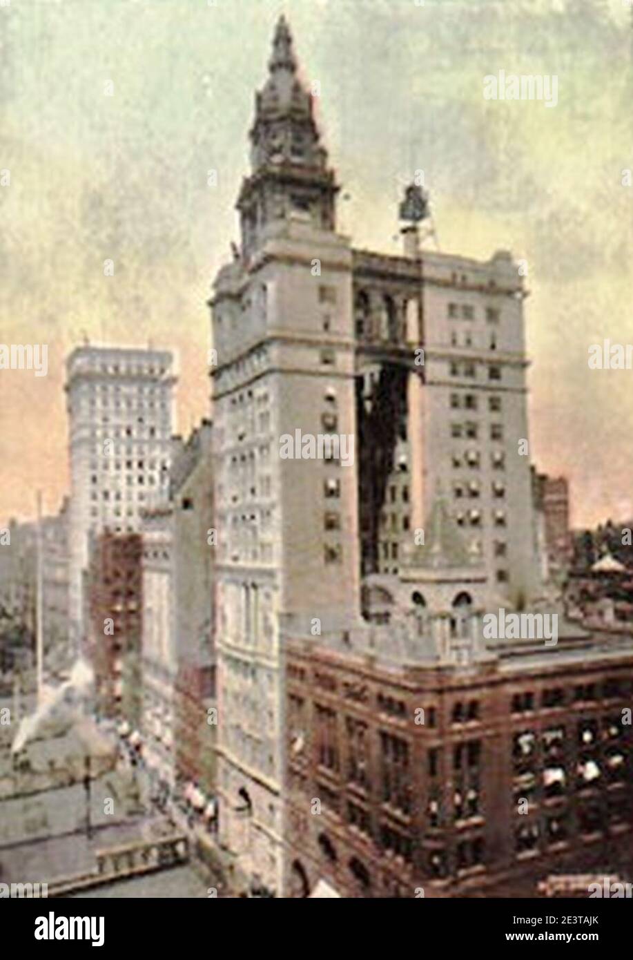 Manhattan Life Insurance Company Building New York City Stock Photo - Alamy