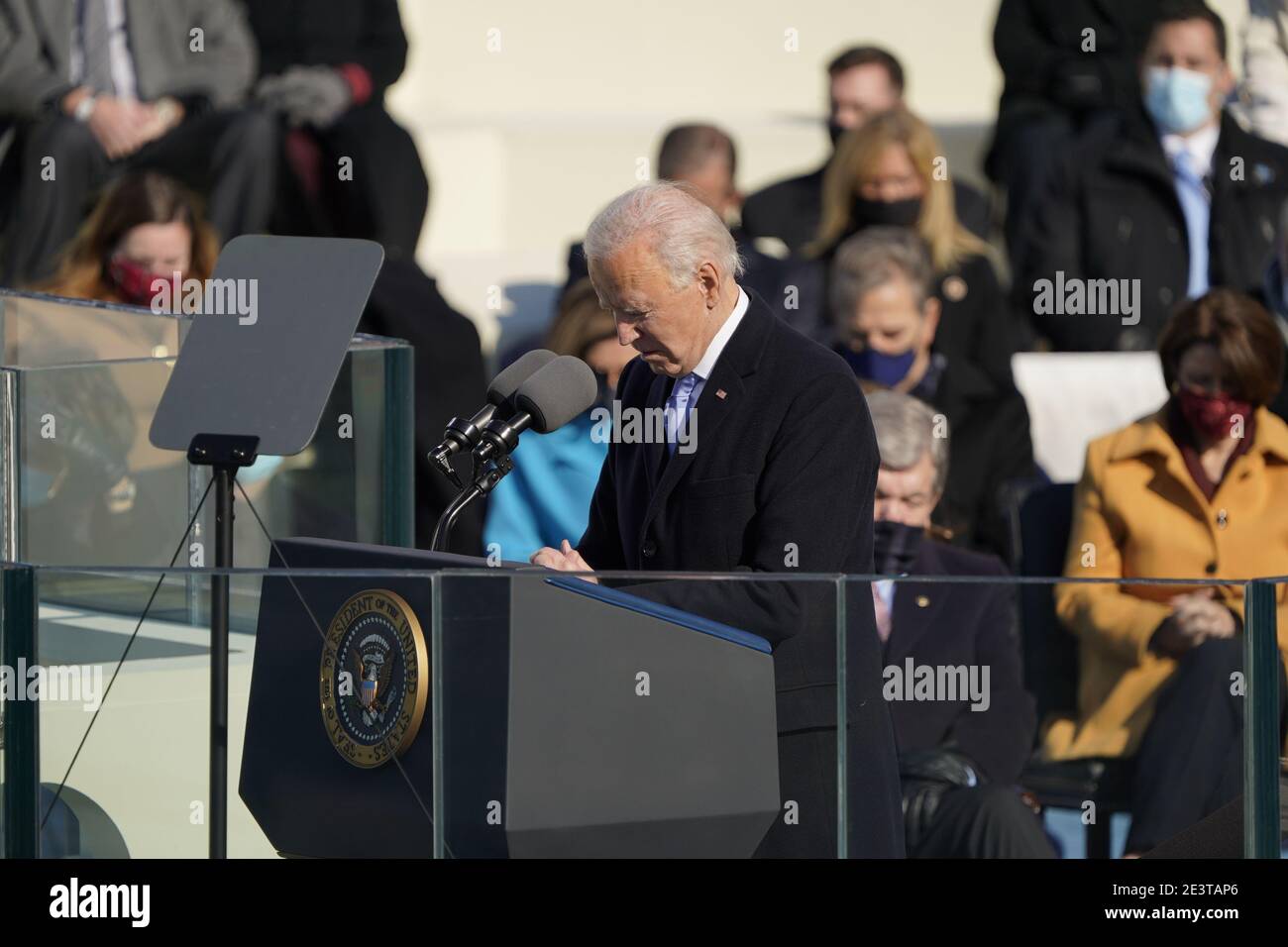 Biden oath of office 2021 hi-res stock photography and images - Alamy