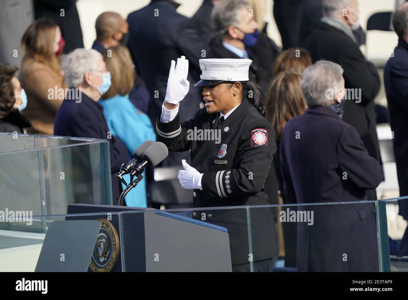 Andrea hall pledge hi-res stock photography and images - Alamy