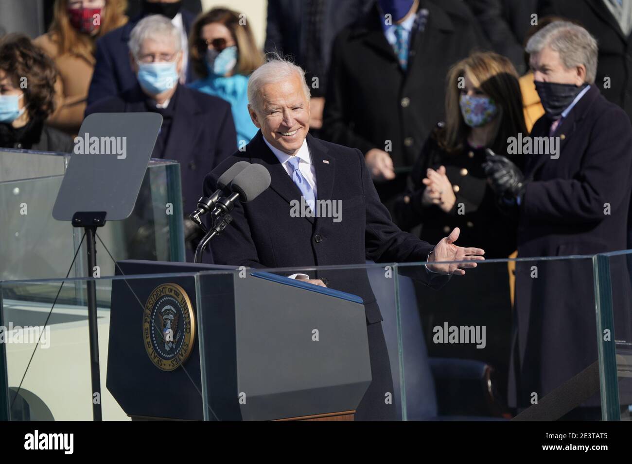 Biden oath of office 2021 hi-res stock photography and images - Alamy