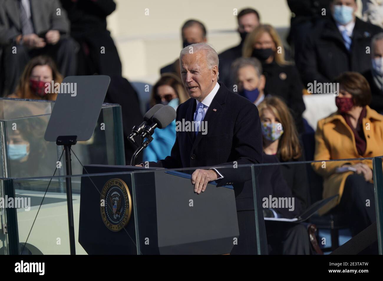 Biden oath of office 2021 hi-res stock photography and images - Alamy