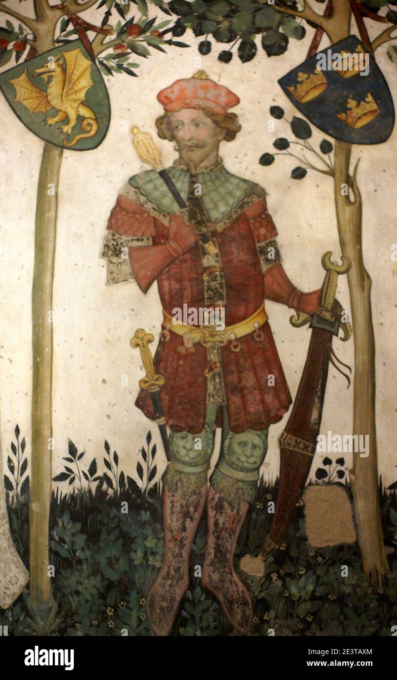 Manfred IV of Saluzzo as Judas Macabheus Stock Photo - Alamy