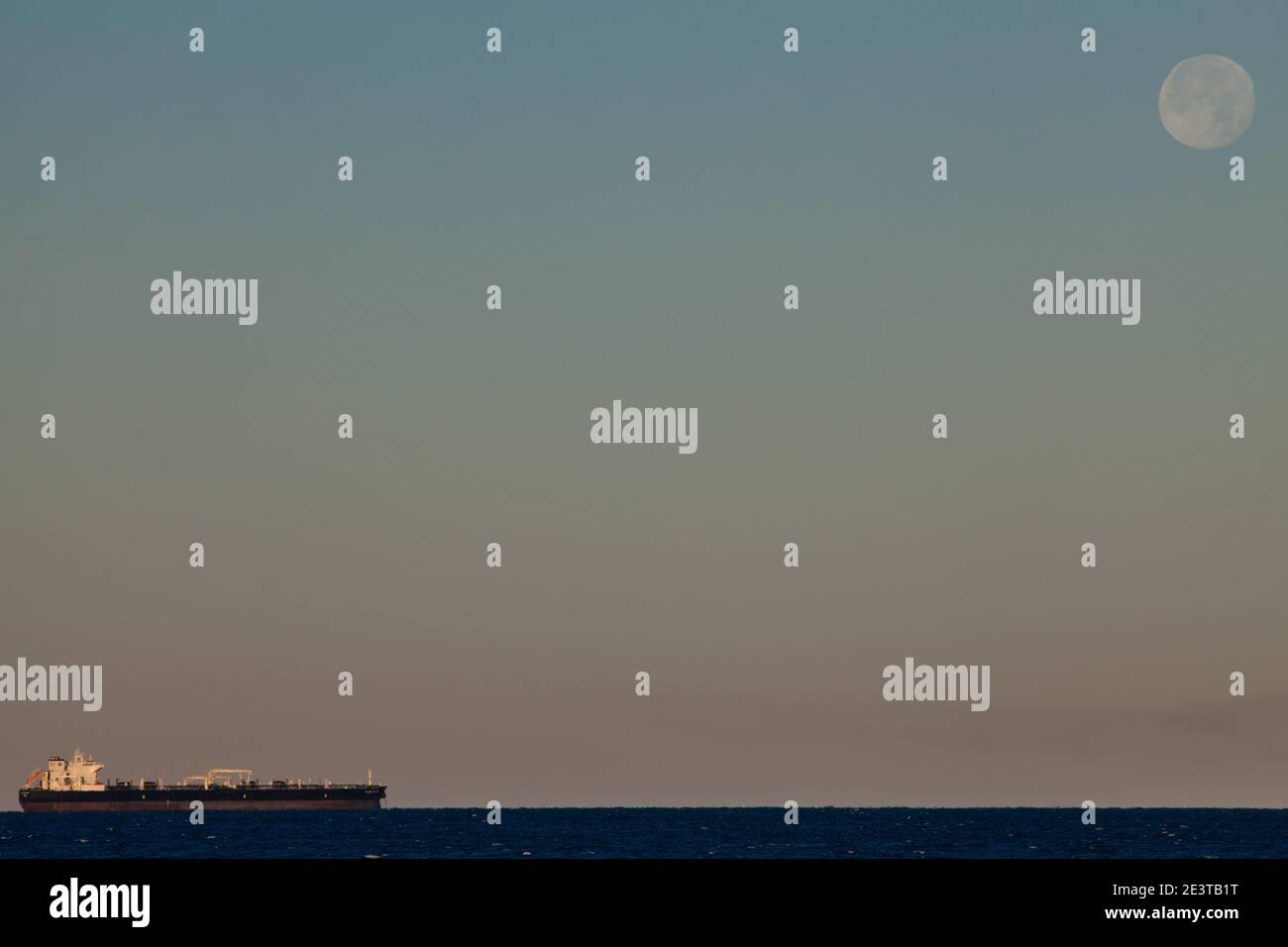 Cargo ship at sea hi-res stock photography and images - Alamy