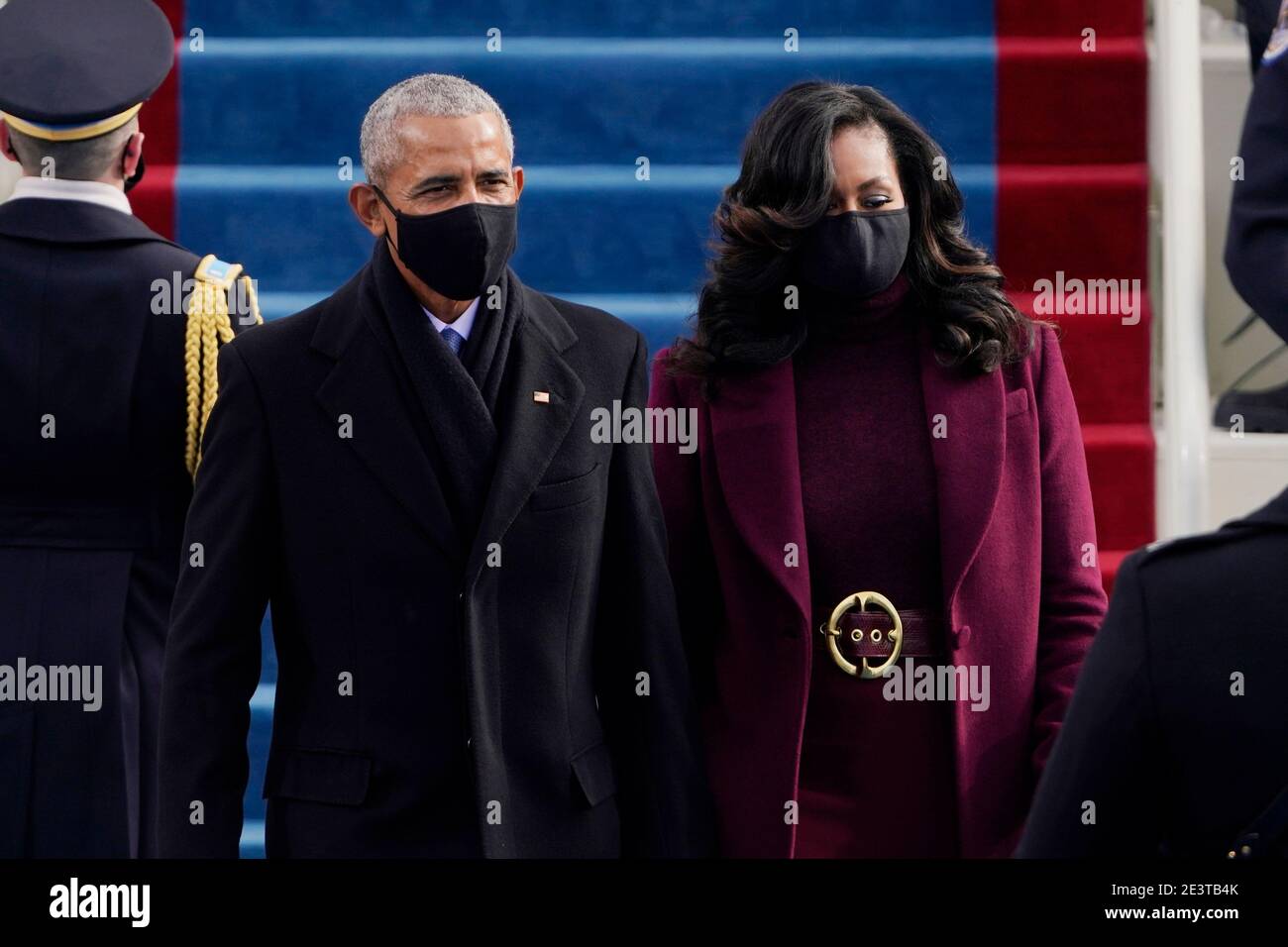 Michelle obama joe biden inauguration hi-res stock photography and ...