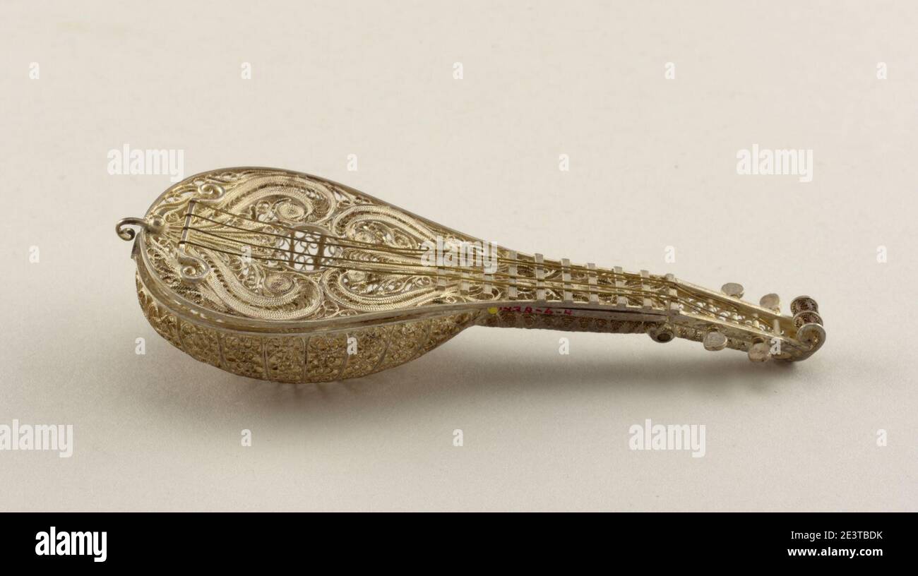 Mandolin Miniature, mid-19th century Stock Photo - Alamy