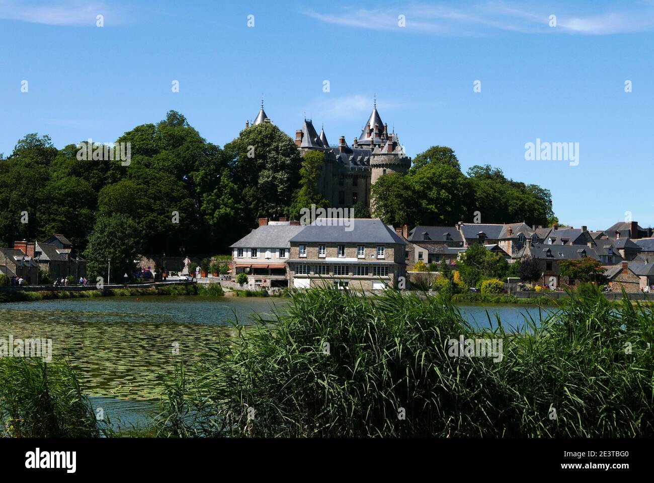 Combourg castle, Combourg, Ille-et-Vilaine, Bretagne, Brittany, France ...
