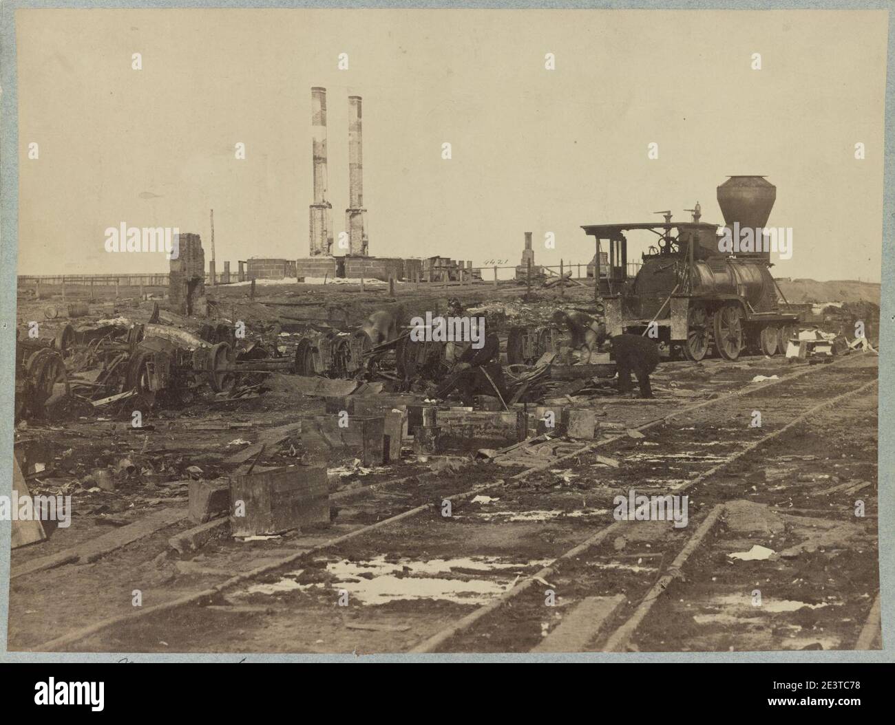 Manassas Junction, Va. after its evacuation by the Confederates, March ...