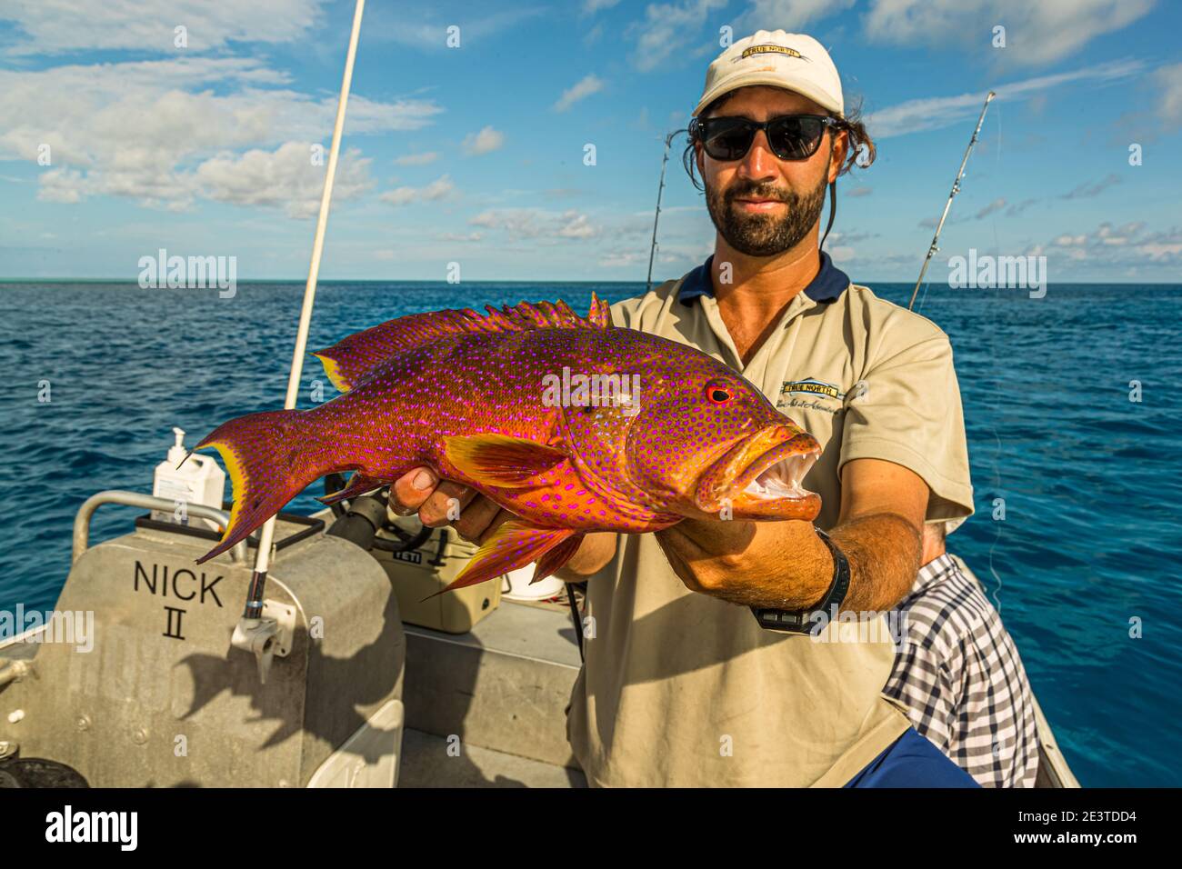 Deep sea fishing. Trolling in Papua New Guinea Stock Photo - Alamy