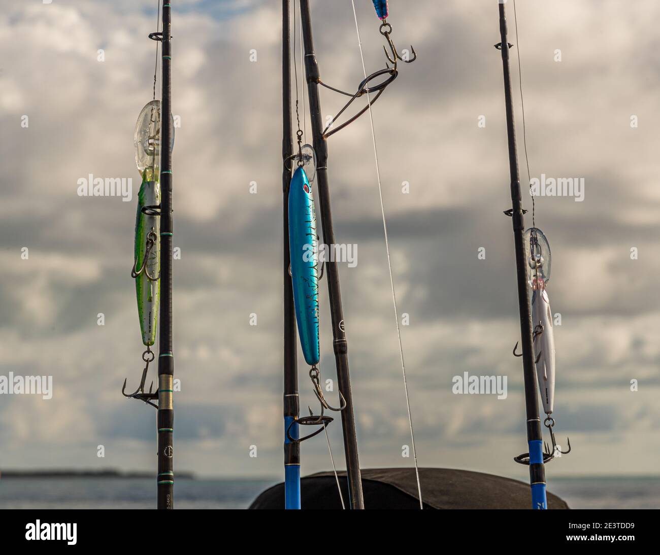 Deep sea fishing. Trolling in Papua New Guinea Stock Photo - Alamy