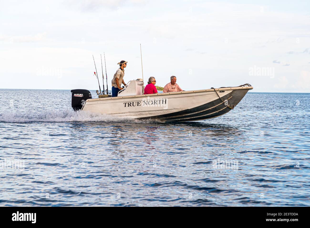 Deep sea fishing. Trolling in Papua New Guinea Stock Photo - Alamy