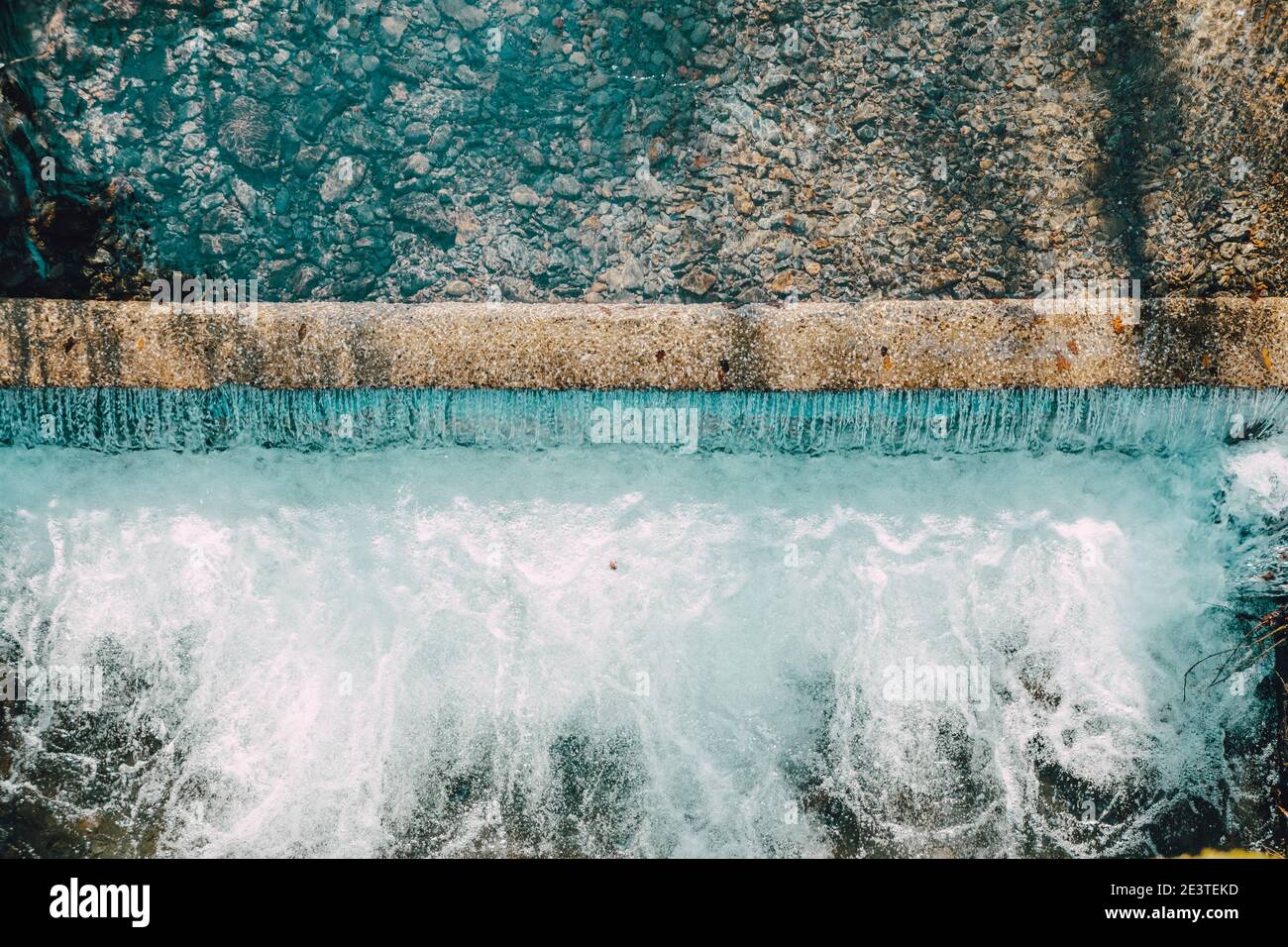 River Water Top View