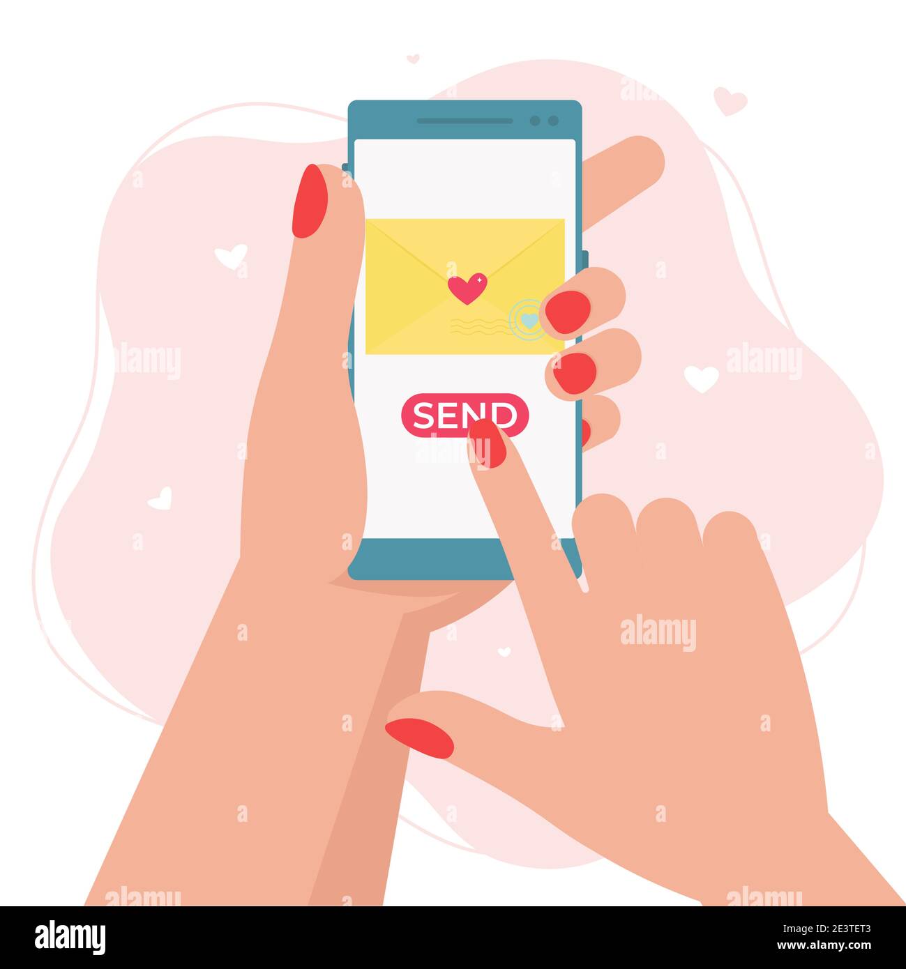 Chat screen emoticon hi-res stock photography and images - Alamy