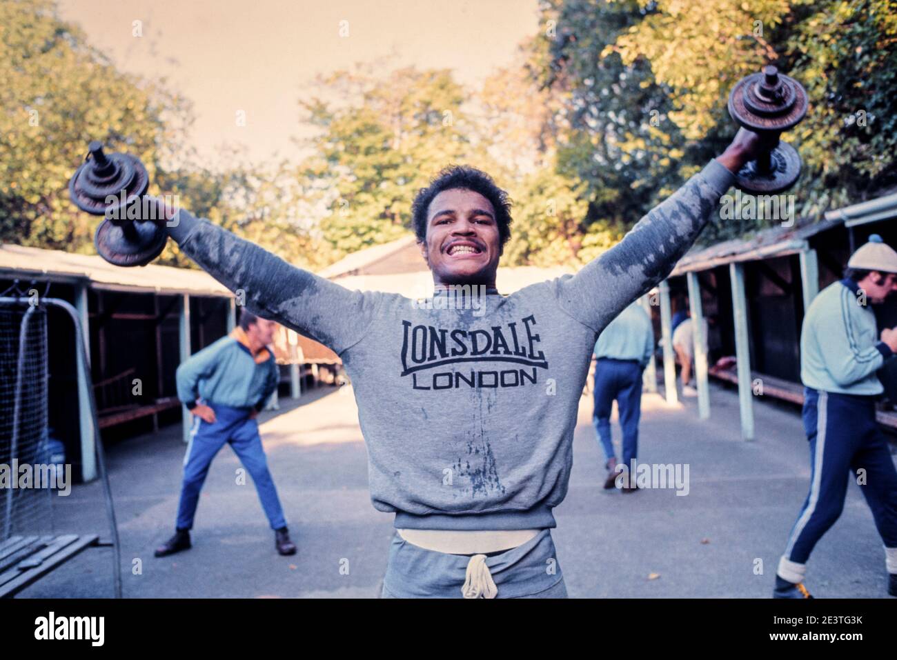 John Conteh boxer WBC World Light Heavyweight Champion 1974 - 1977 ...