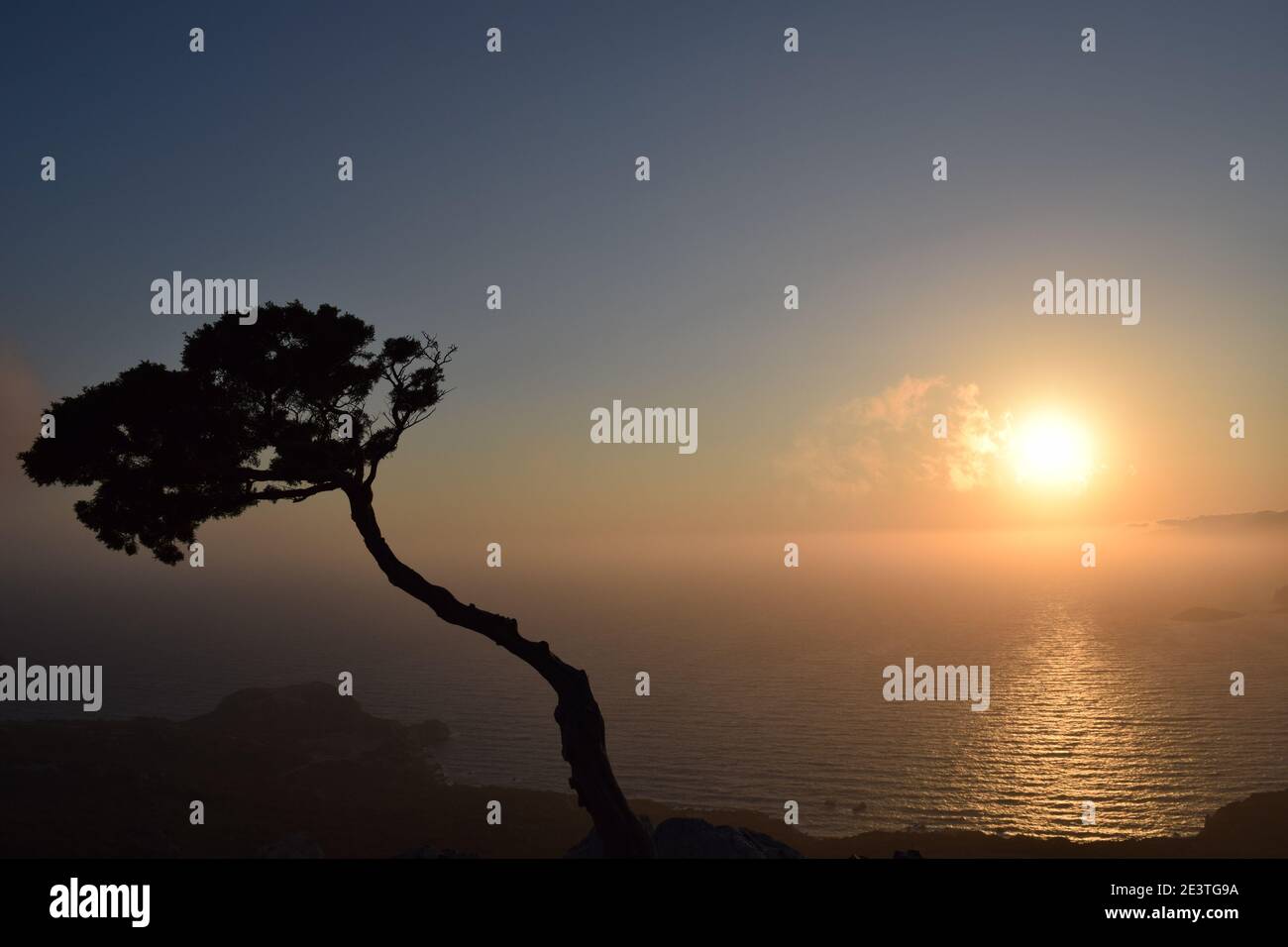 Beautiful sunset on greek hi-res stock photography and images - Alamy