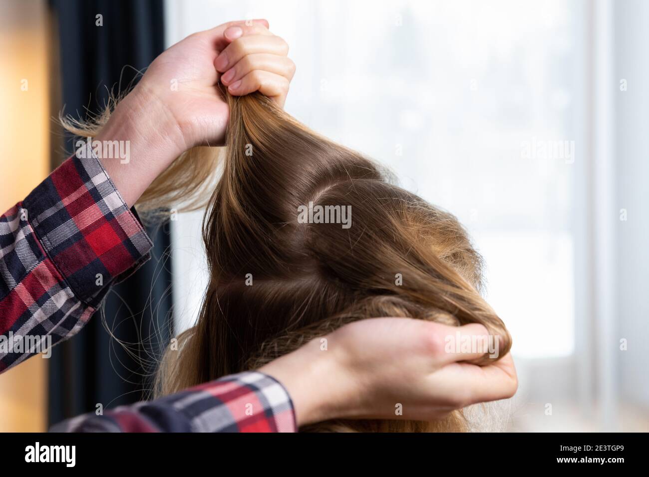 Long Hair With Roots