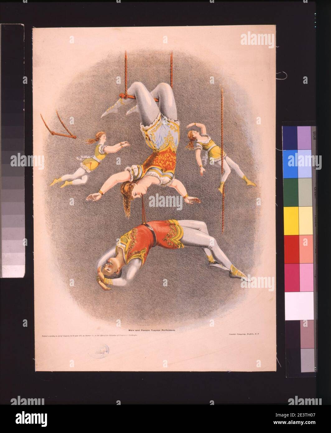 Trapeze performers hi-res stock photography and images - Alamy