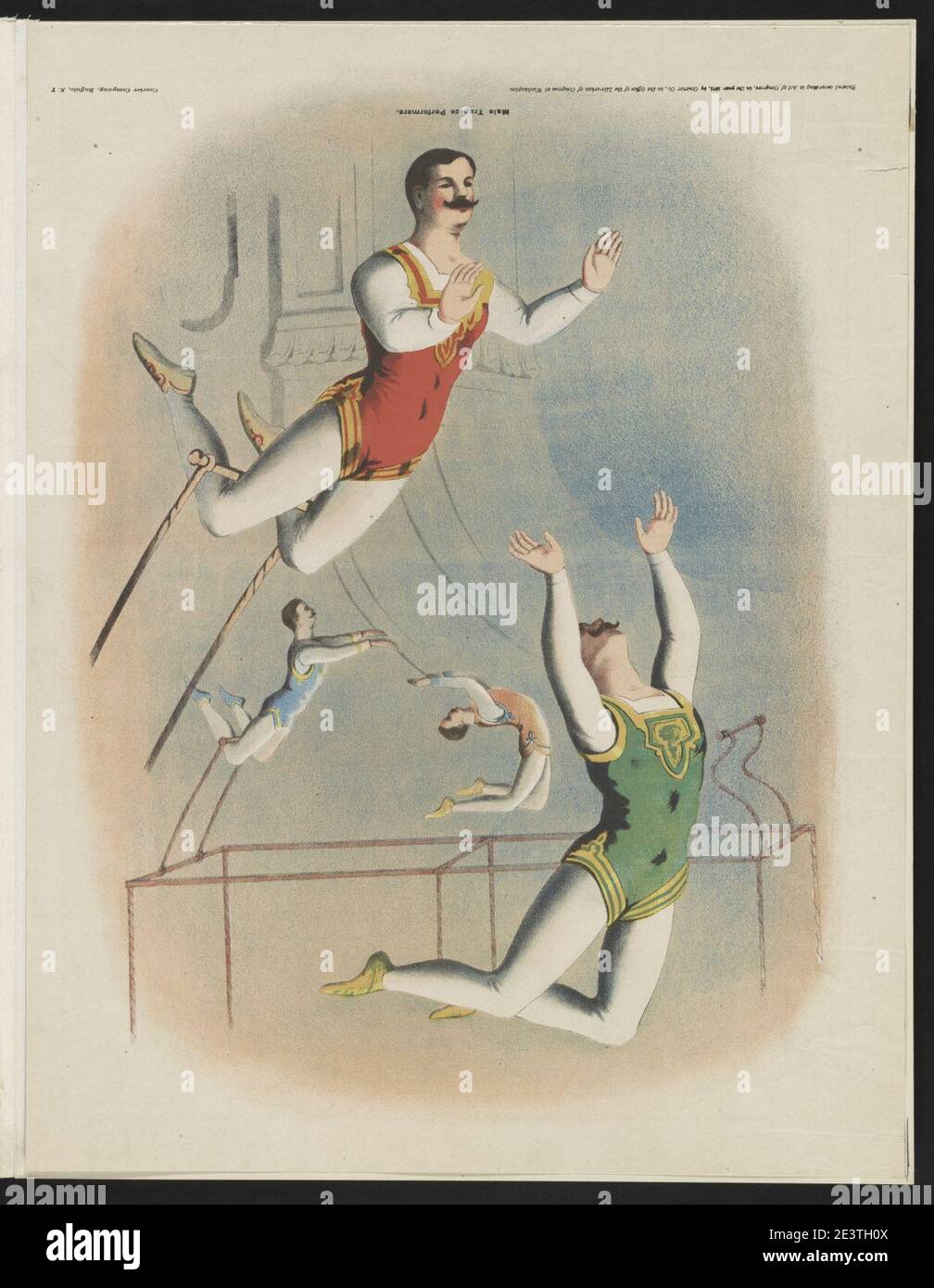 Trapeze performers hi-res stock photography and images - Alamy
