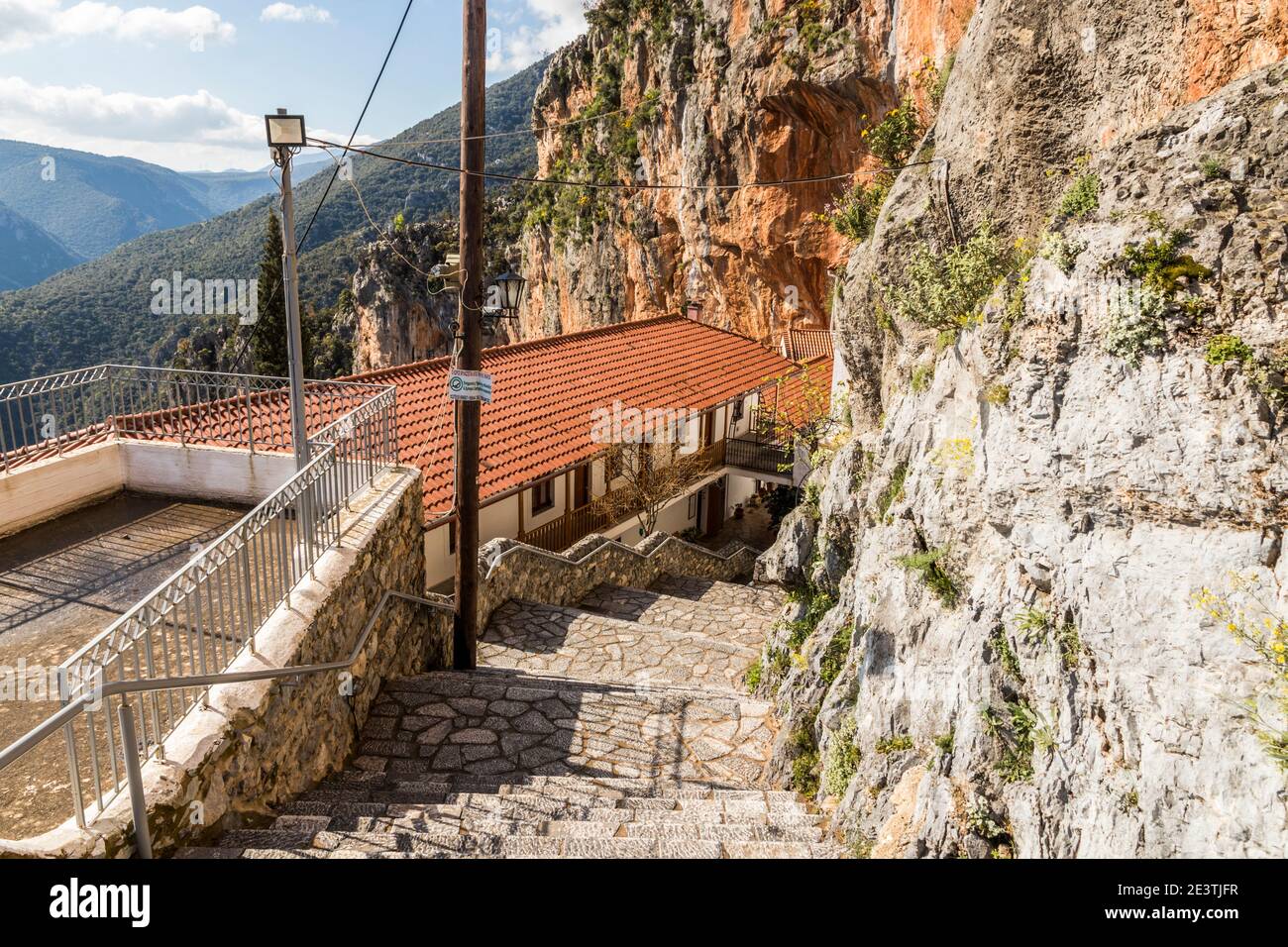 Kosmas, Greece. The Monastery of Panagia Elona in the Parnon Mountains ...