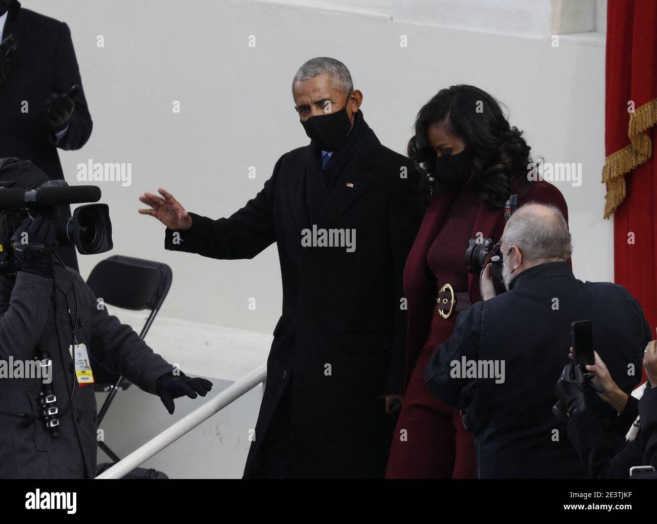 Barack michelle obama 2021 hi-res stock photography and images - Alamy