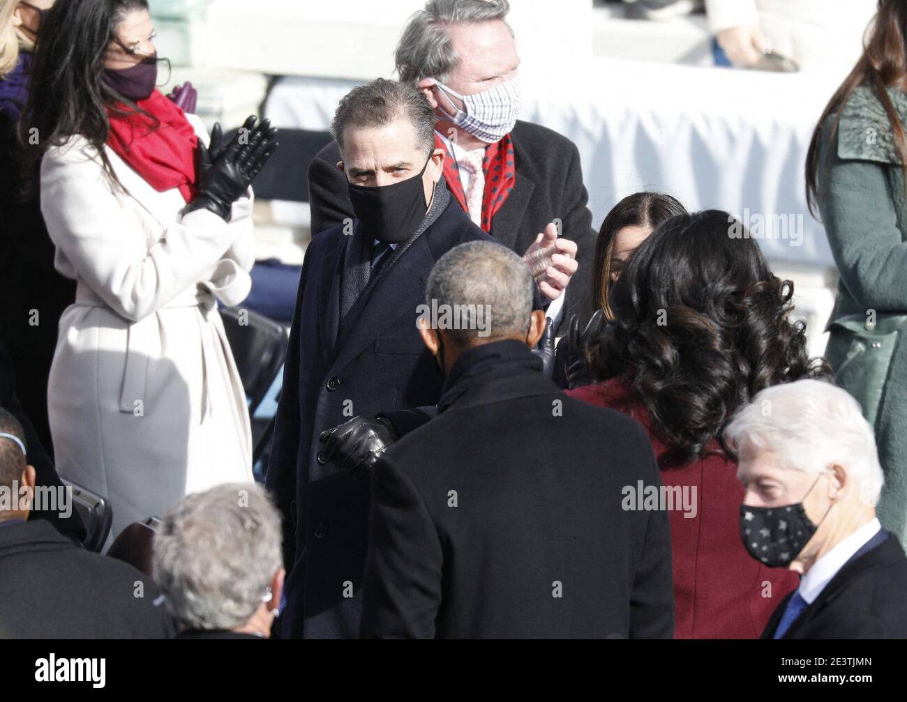 Barack michelle obama 2021 hi-res stock photography and images - Alamy