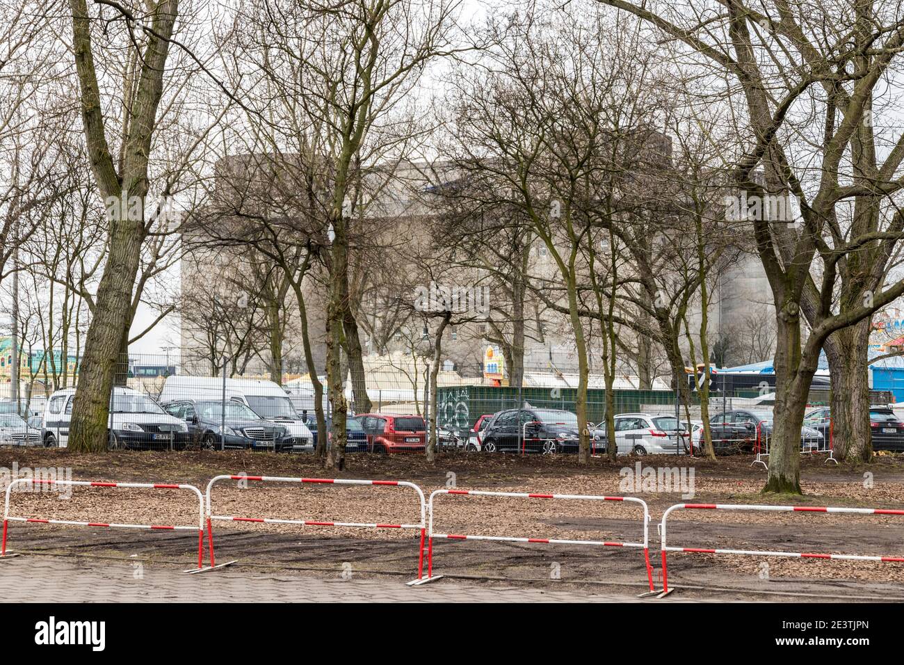 Hamburg, Germany. The Flakturm IV G-Tower, one of the Flak towers built ...