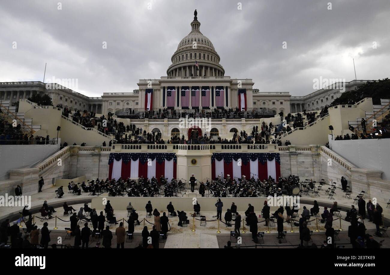 Washington, United States. 20th Jan, 2021. The Capitol Building and ...