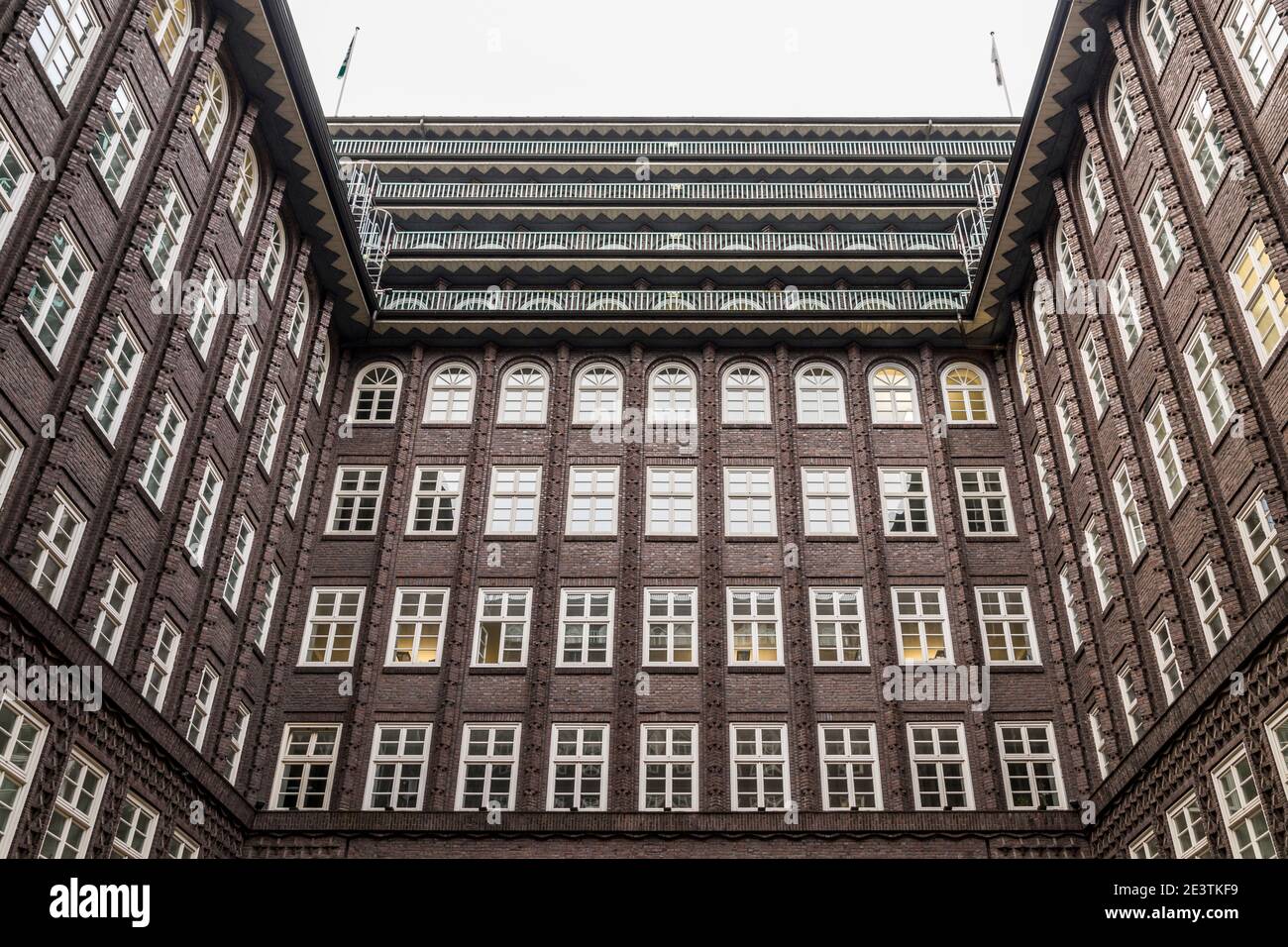 Hamburg, Germany. The Chilehaus (Chile House), an exceptional example ...