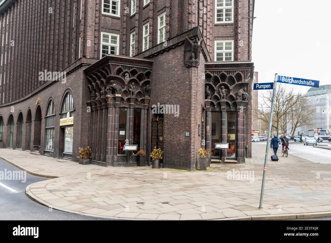 Hamburg, Germany. The Chilehaus (Chile House), an exceptional example ...
