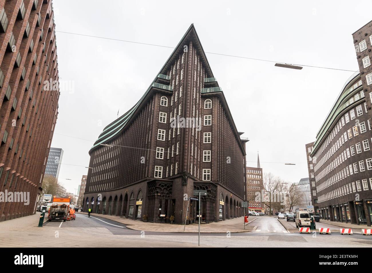 Hamburg, Germany. The Chilehaus (Chile House), an exceptional example ...