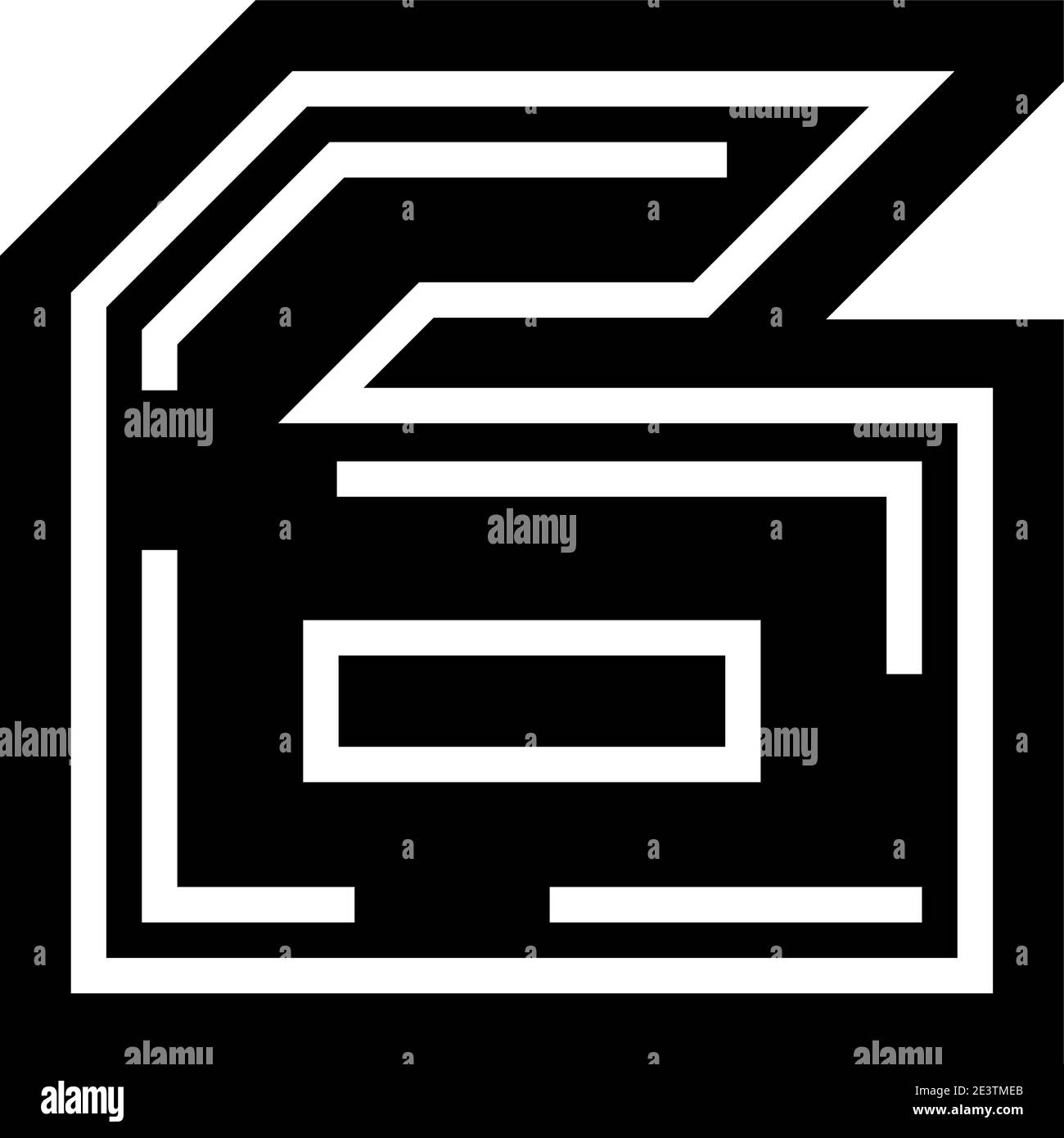 sixth number glyph icon vector illustration Stock Vector Image & Art ...