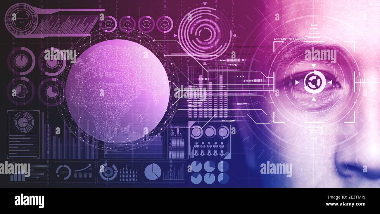 Retinal scanner hi-res stock photography and images - Alamy