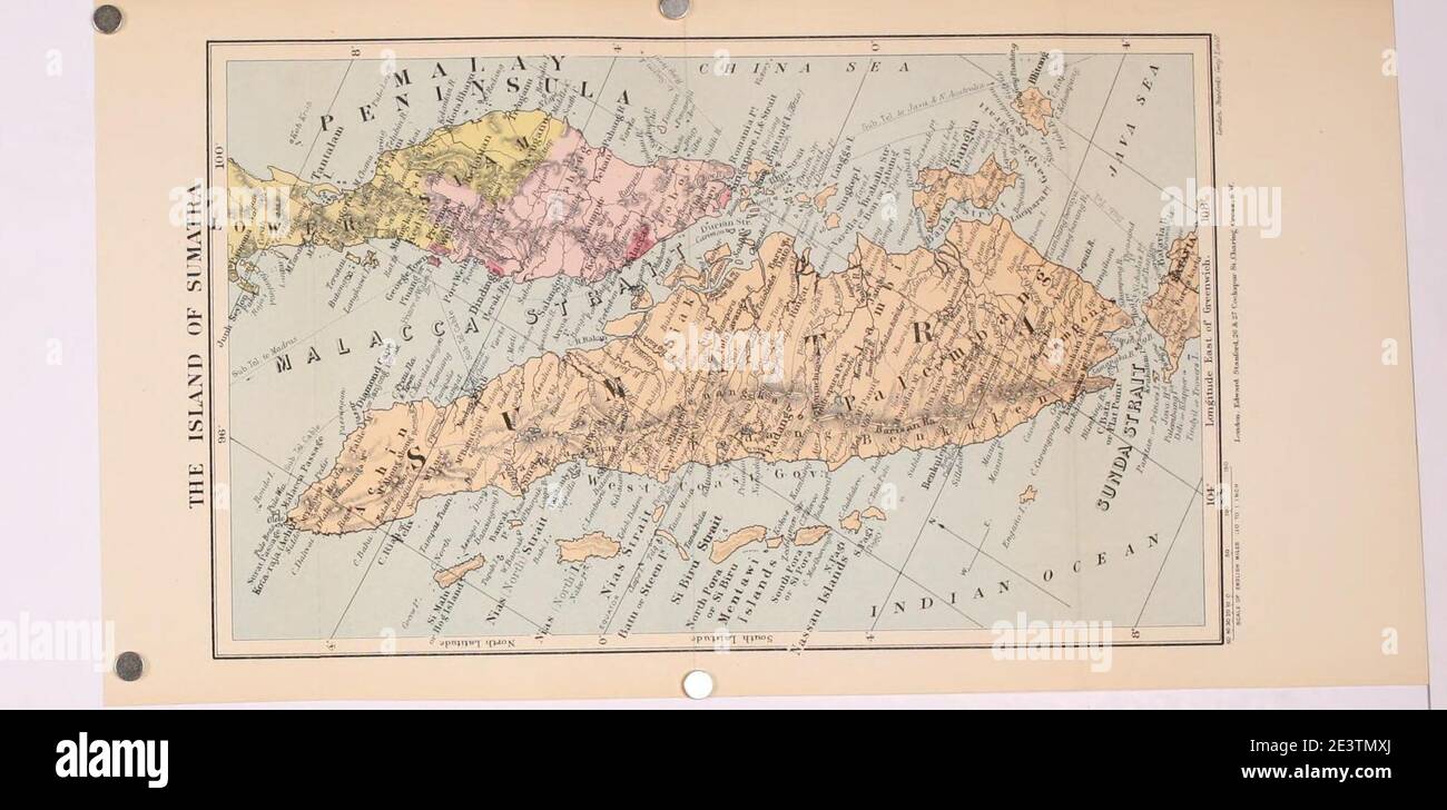 Malaysia and the Pacific archipelagoes Stock Photo - Alamy