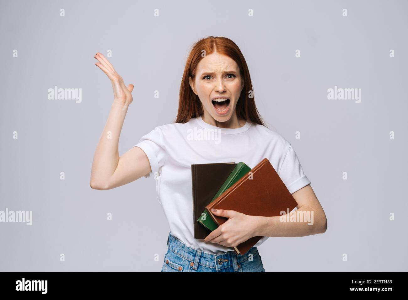 Angry College Student