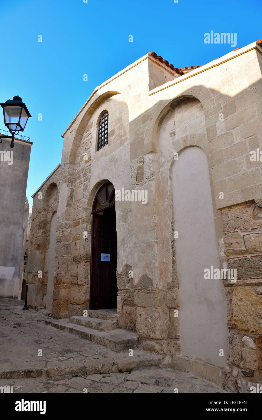 Byzantine medieval church of Saint Peter Otranto Italy Stock Photo - Alamy