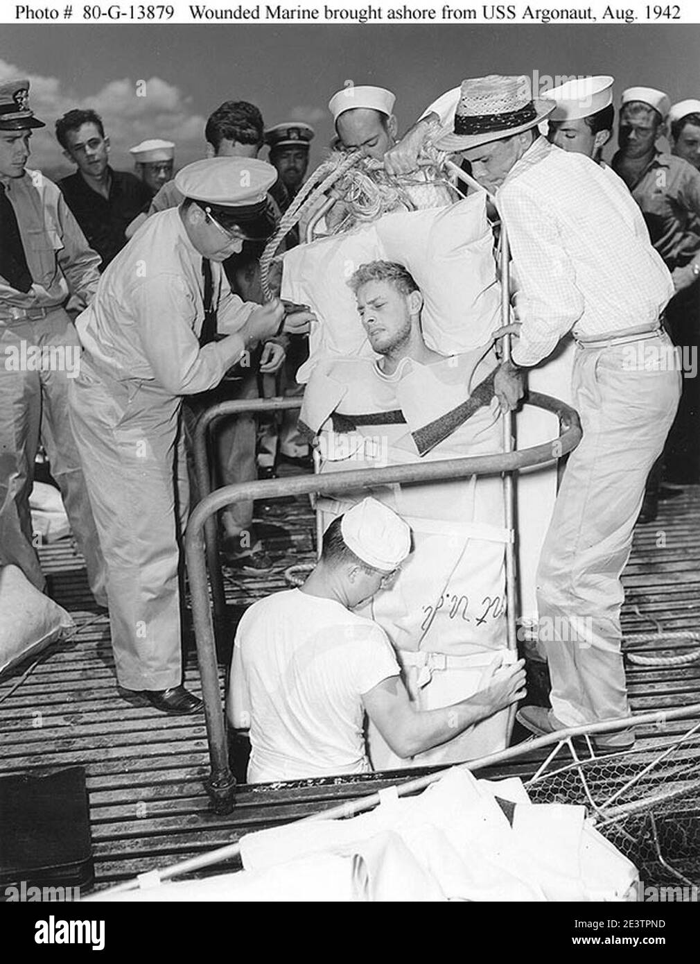 Makin Island Raid, August 1942 Stock Photo - Alamy