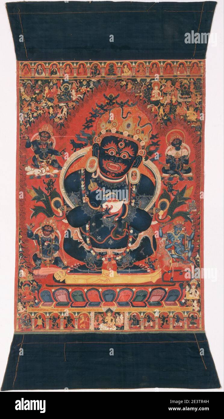 Maker unknown, Central Tibetan - Mahakala, Protector of the Tent Stock ...