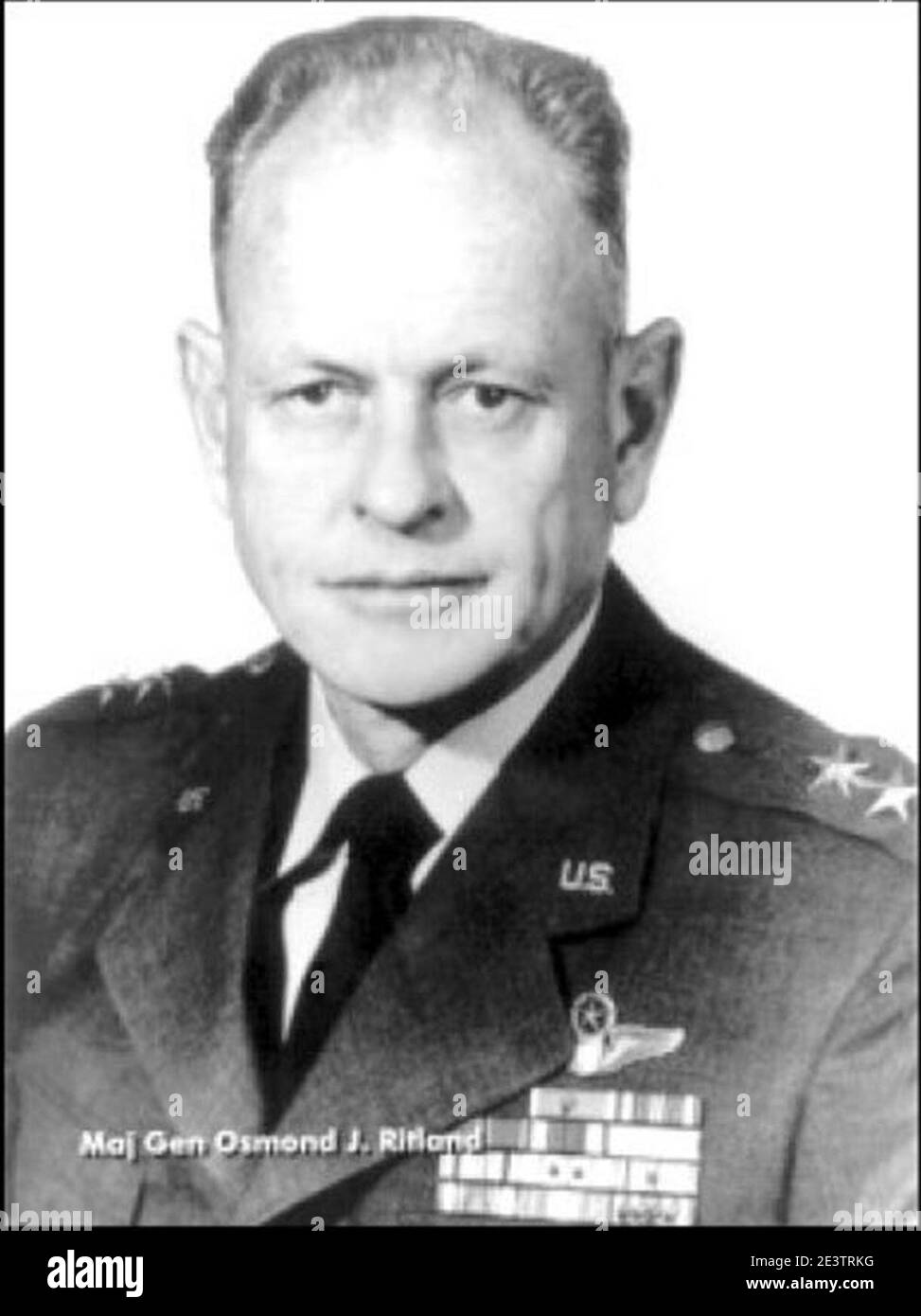 Maj Gen Osmond J. Ritland (2 Stock Photo - Alamy