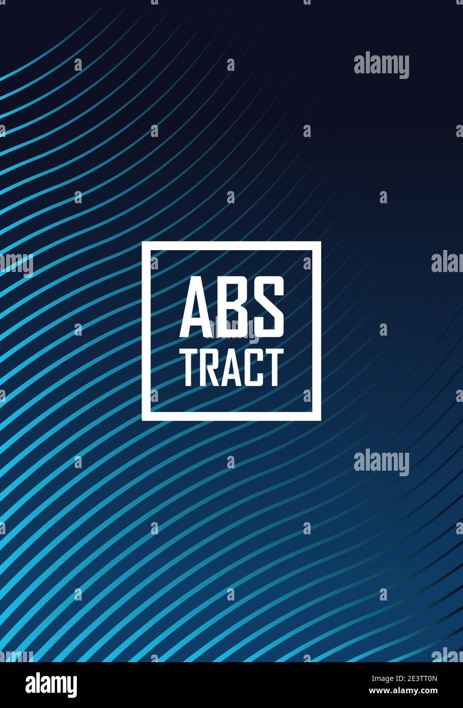 Abstract blue striped background design, Art and wallpaper theme Vector ...