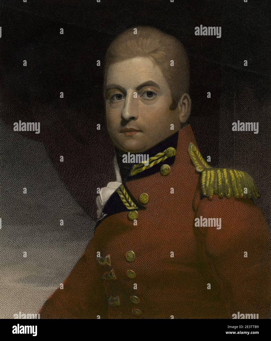 Major General The Marquis of Huntly Stock Photo - Alamy