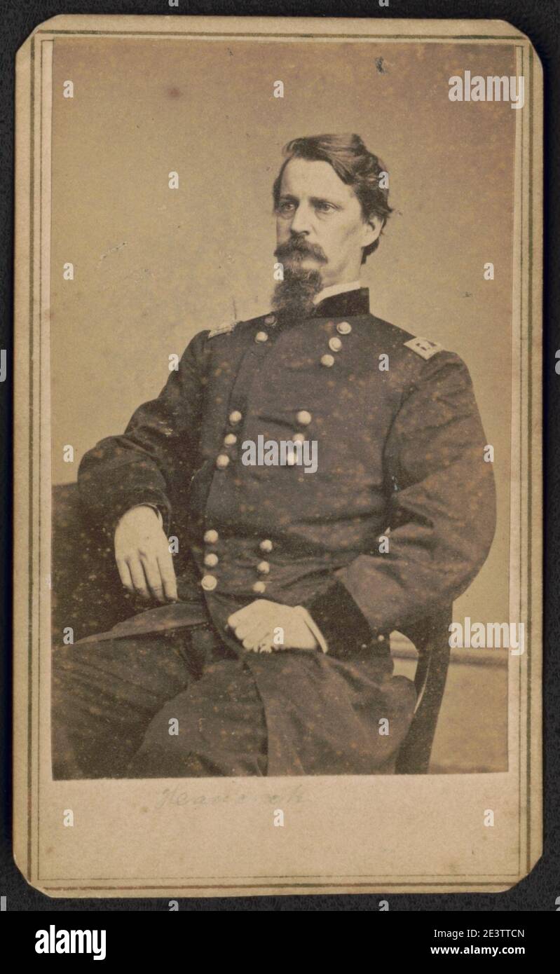 Major General Winfield Scott Hancock of General Staff U.S. Volunteers ...
