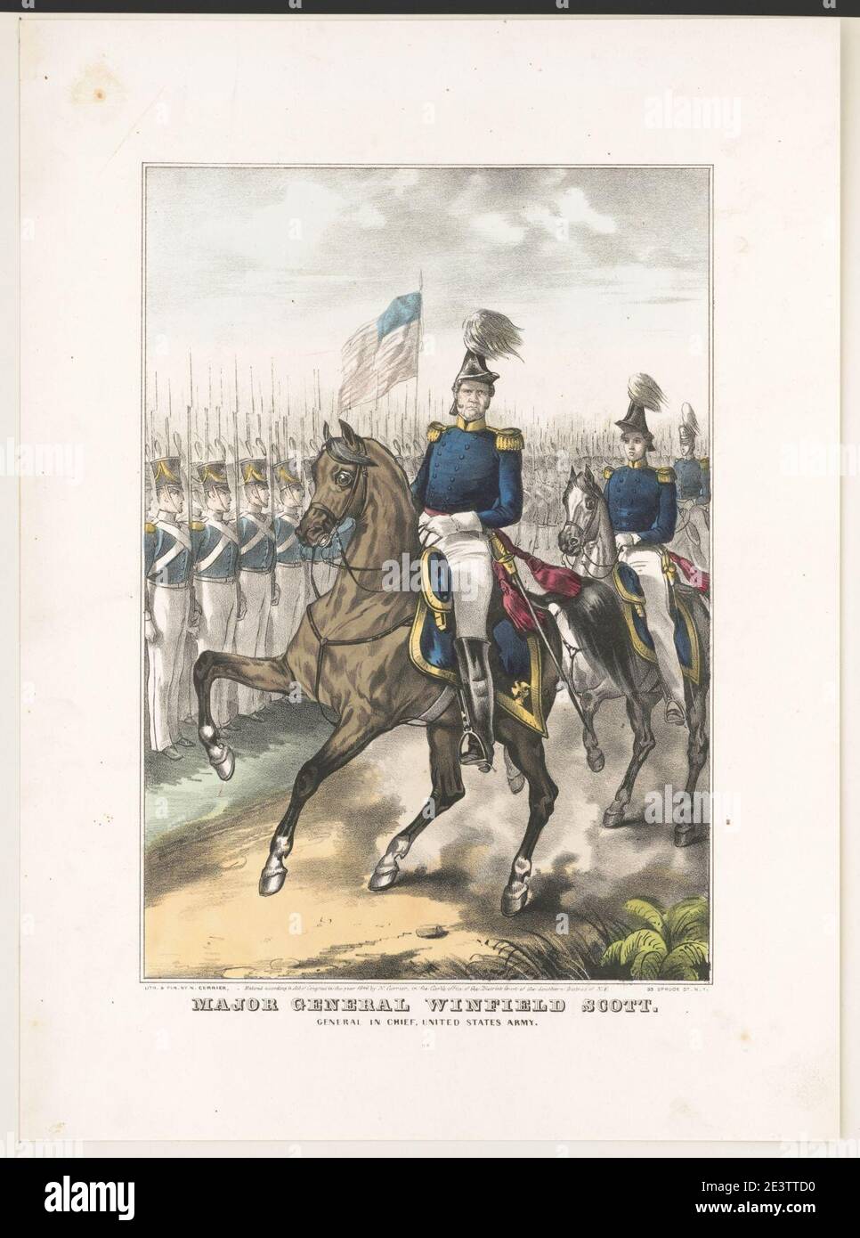 Major General Winfield Scott. General in chief, United States Army ...