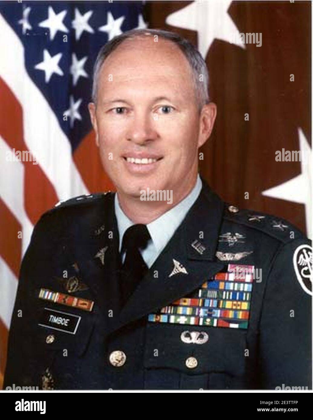 Major General Harold Timboe Stock Photo - Alamy