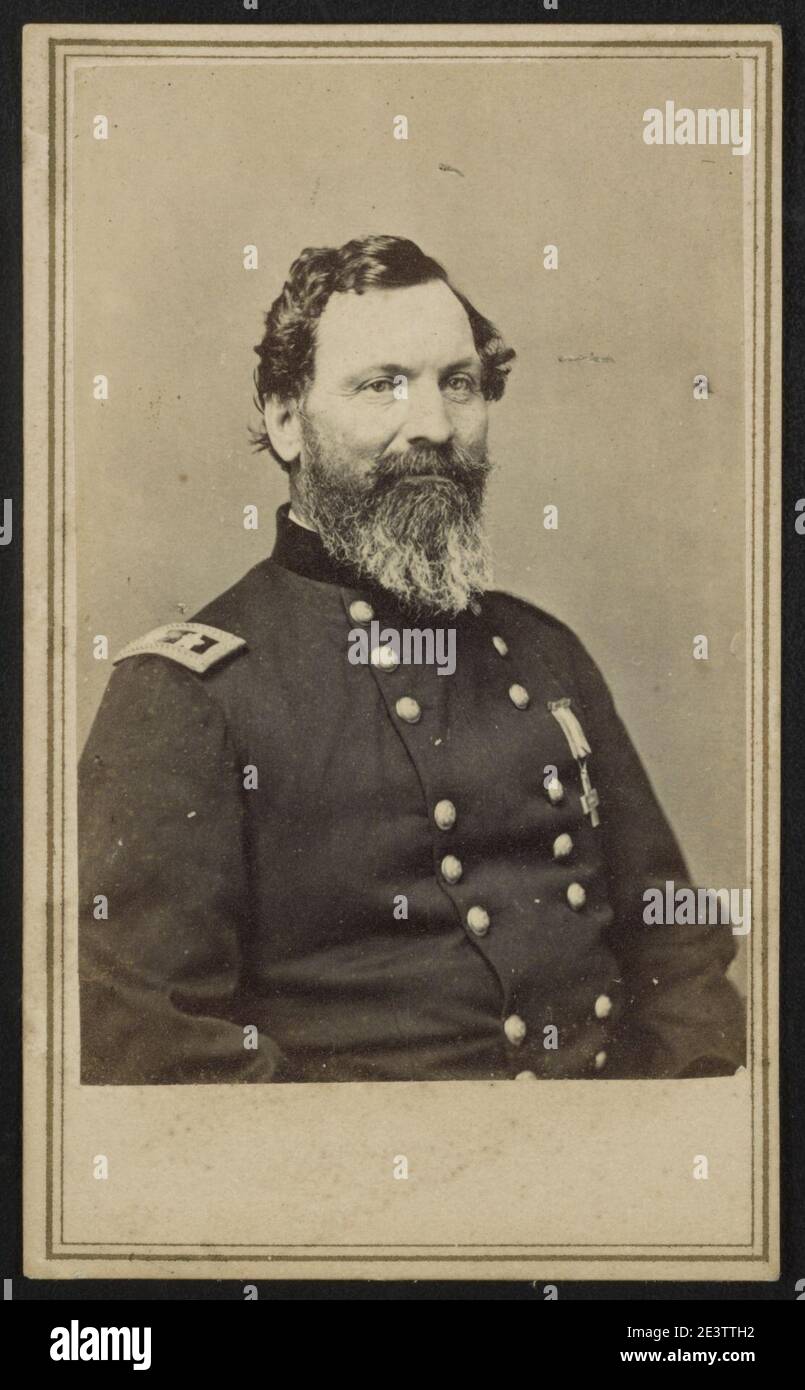 Major General John Sedgwick of 2nd Regular Army Cavalry Regiment in ...