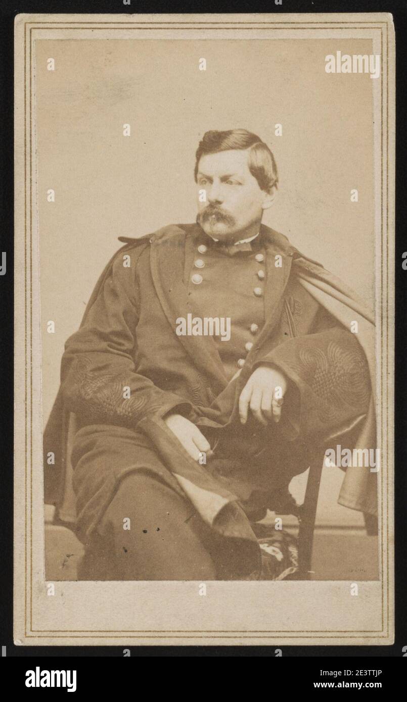 George mcclellan major hi-res stock photography and images - Alamy