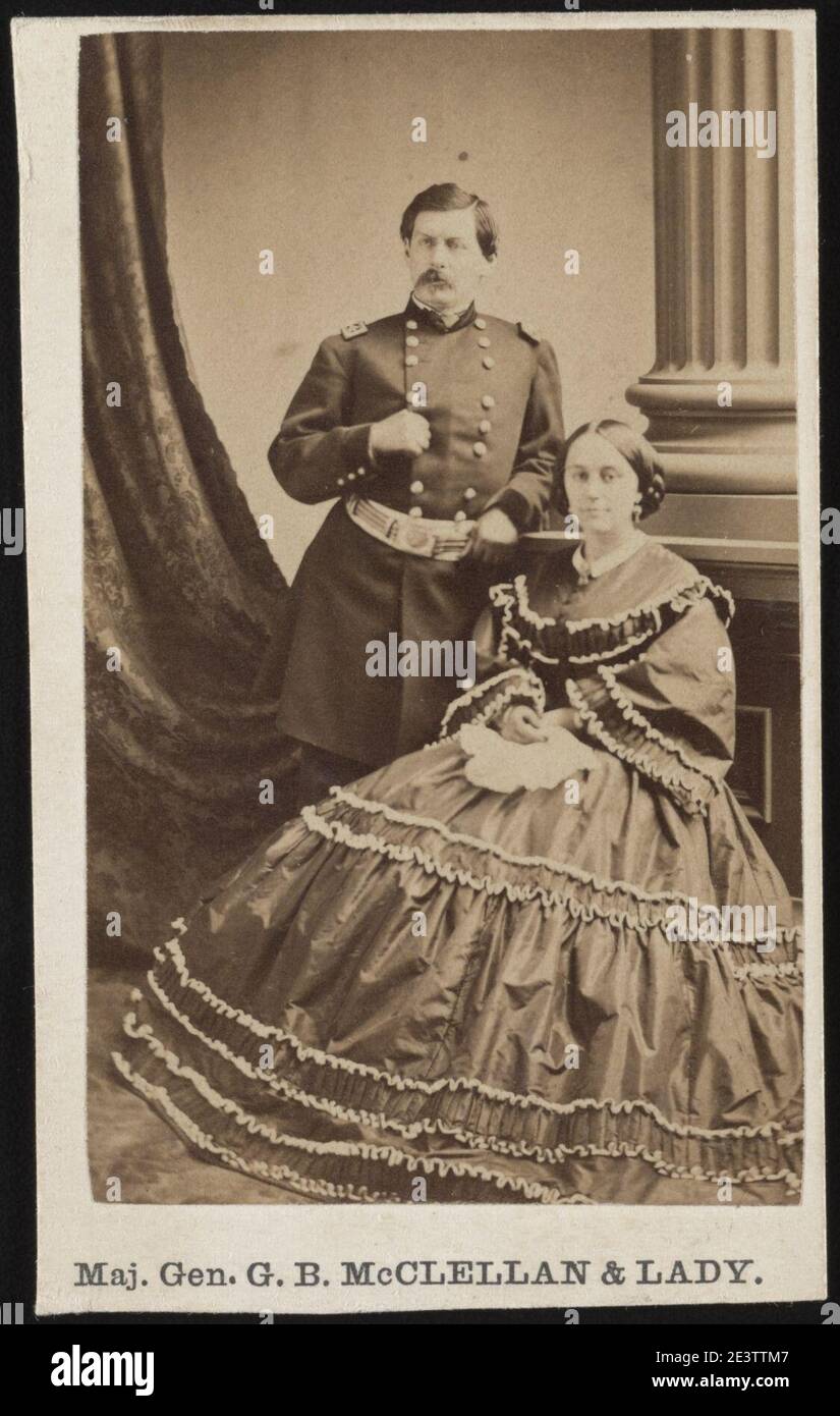 Major General George Brinton McClellan of General Staff U.S. Volunteers ...